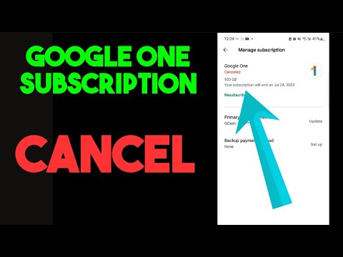 GOOGLE ONE SUBSCRIPTION, HOW TO CANCEL? Tagalog Tutorial