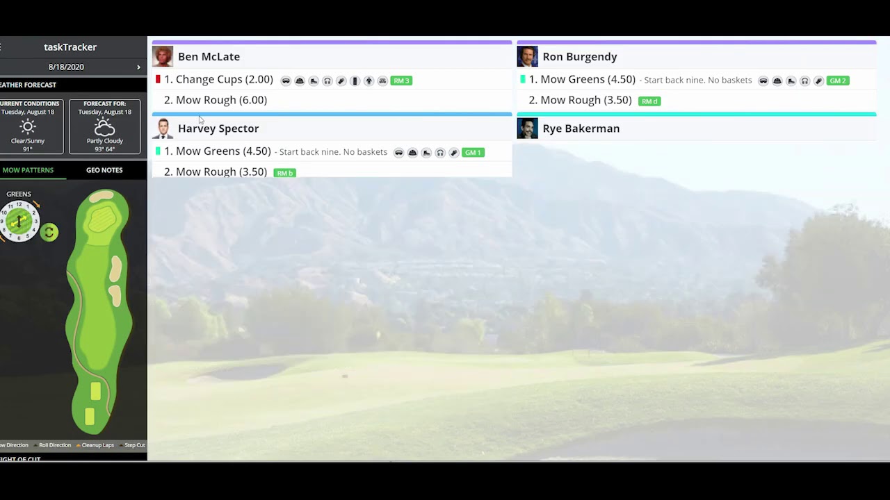 taskTracker Demo Elite 2020