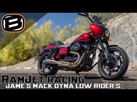 Harley Davidson Dyna Low Rider S - James Mack and RamJet Racing