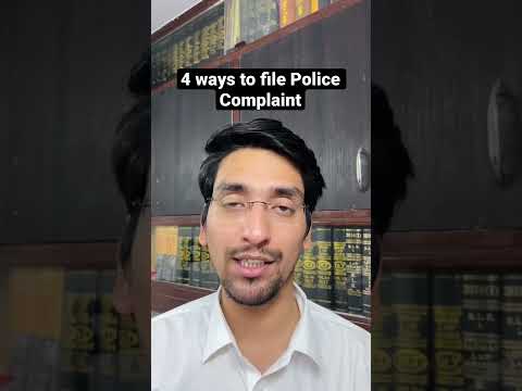 4 ways to File Police Complaint. #law #lawyer #court #police #crime