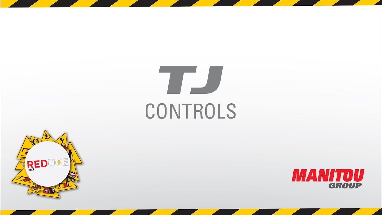 Manitou - Aerial work platform - TJ - Controls