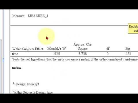 Friedman's Test in SPSS