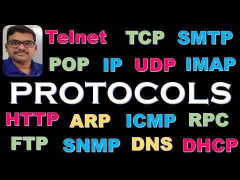 PROTOCOLS IN NETWORKING || TYPES OF PROTOCOLS || ARP || HTTP || TCP/IP || UDP || SMTP || SNMP || POP