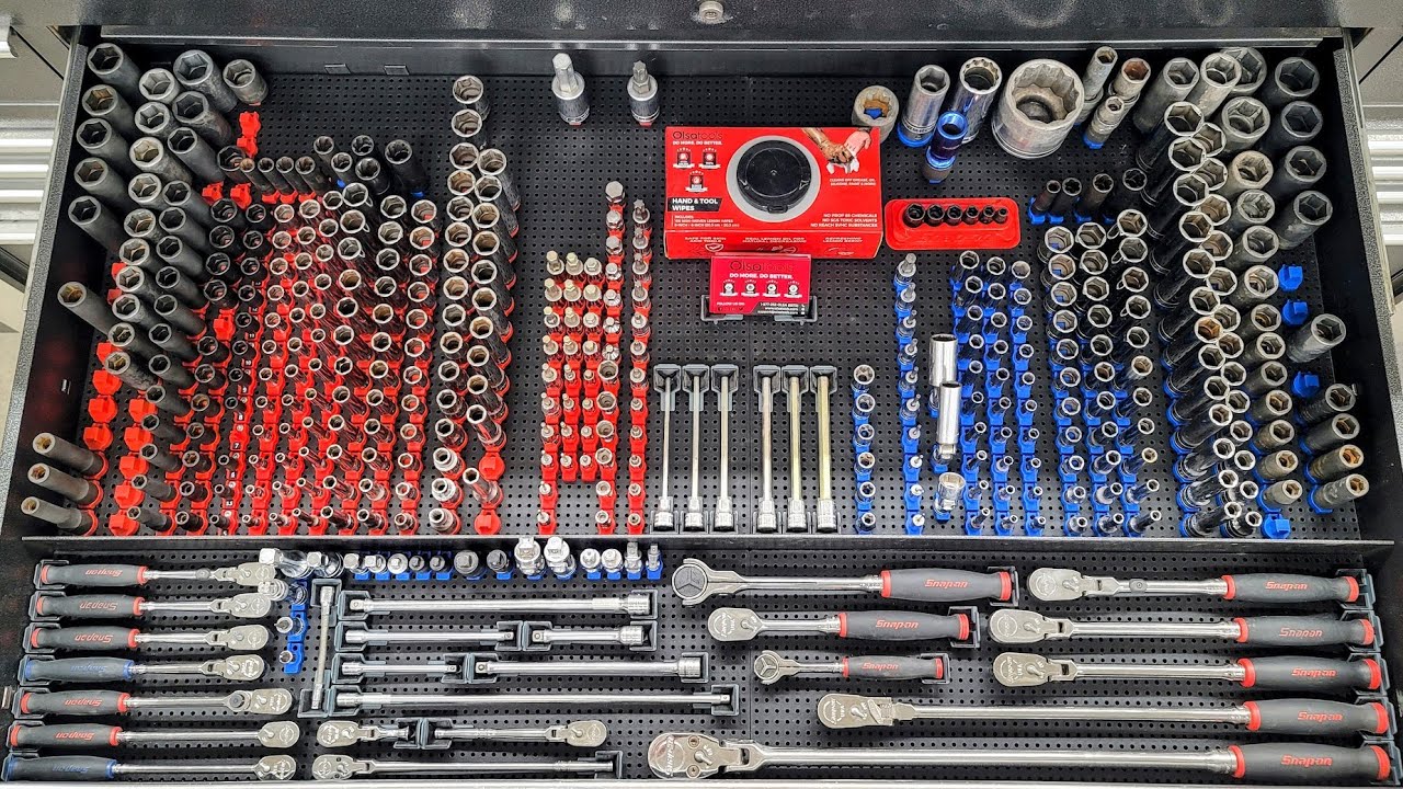 These Tool Grid Tool Box Organizers are a GAME CHANGER!