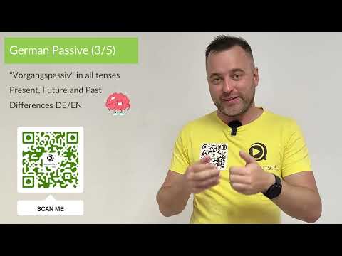 German Verbs L15.3 - The German Process Passive (Vorgangspassiv) in all Tenses