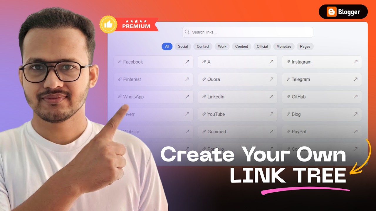 Stop Using Linktree! -- Create a Powerful Link in Bio Page (Blogger)