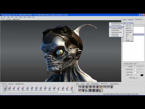 Rendering in Mudbox | jeannieinabottle3Dartistry