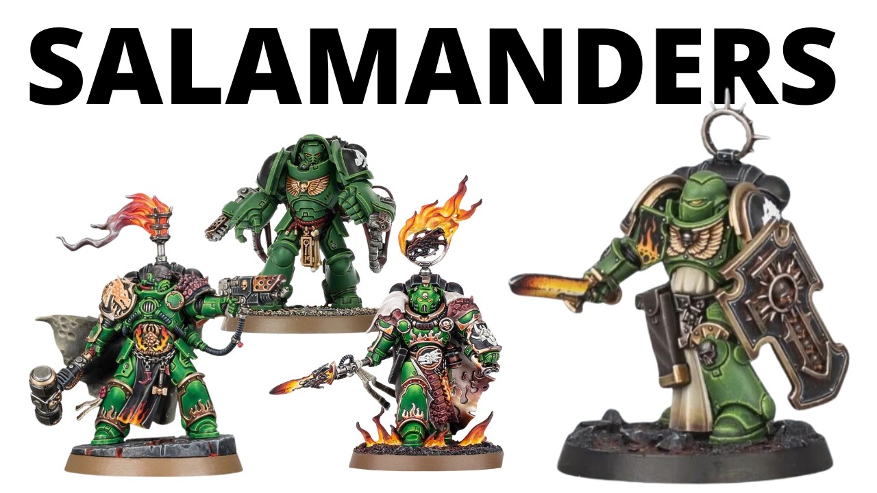 Salamanders are Bringing the heat in Warhammer 40K! Faction Overview, Units and Top Army Lists