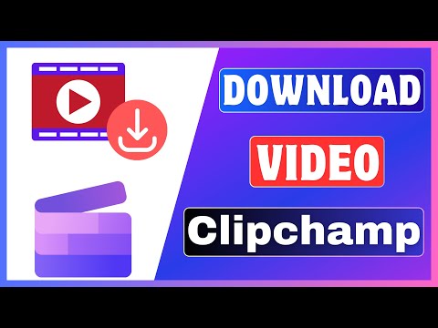 How To Save A Video From Clipchamp | Download Video From Clipchamp