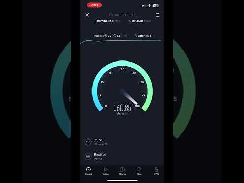 Bsnl Fiber 100Mbps Plan Speed Test in Bihar