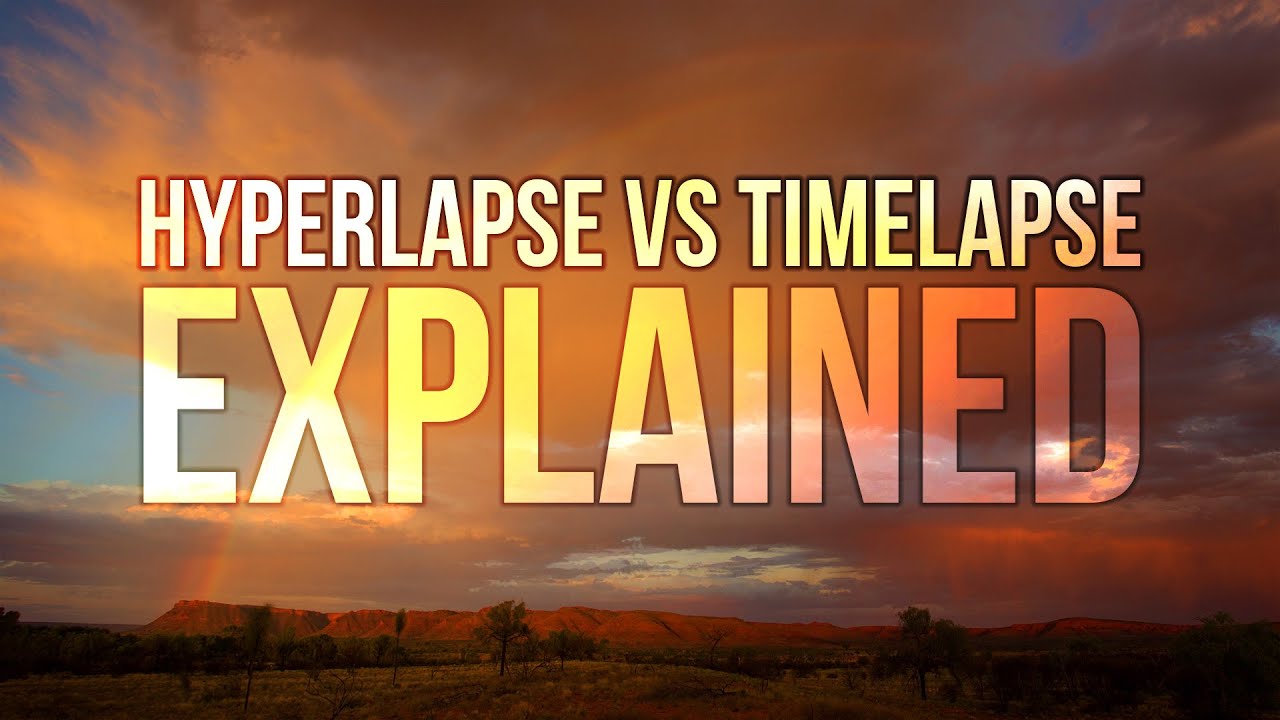 Hyperlapse vs Timelapse EXPLAINED