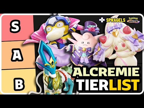 NEW Alcremie Pokemon Unite TIER LIST