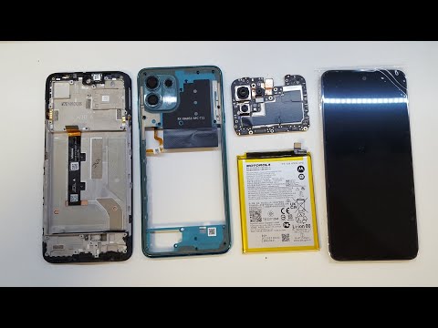 Motorola Edge 20 Lite disassembly LCD replacement