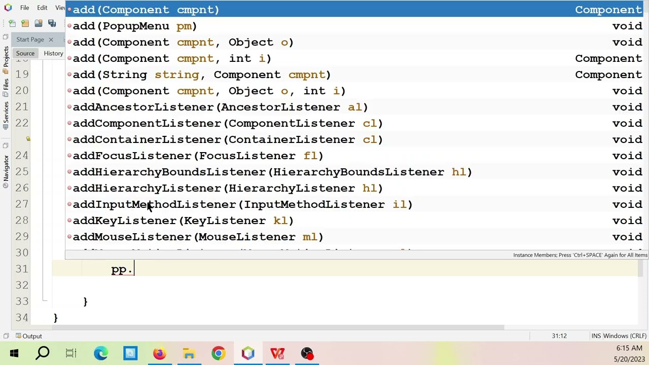 Java Swing:  JSeparator & setOrientation