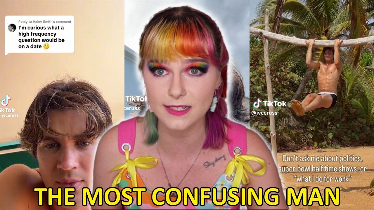 the most confusing man on tiktok