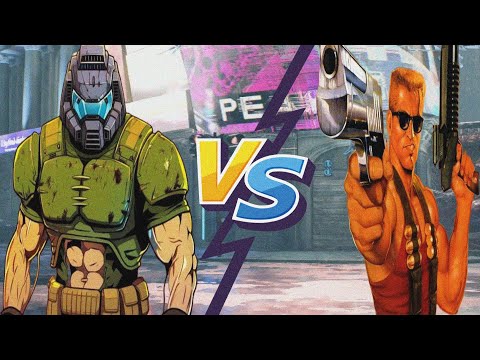 MUGEN Battle Request - Brutal Doomguy Vs. Duke Nukem V2