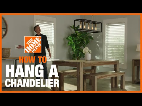 How to Hang a Chandelier with Multiple Lights | The Home Depot
