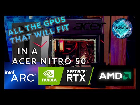 ALL the GPU'S That will fit in the Acer Nitro N50-620 Gaming PC, Upgrade that GPU!