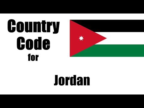 Jordan Dialing Code - Jordanian Country Code - Telephone Area Codes in Jordan