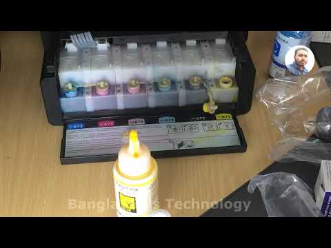 Epson L805 Printer Best Original Ink Refill Six Color Ink Tank Refill
