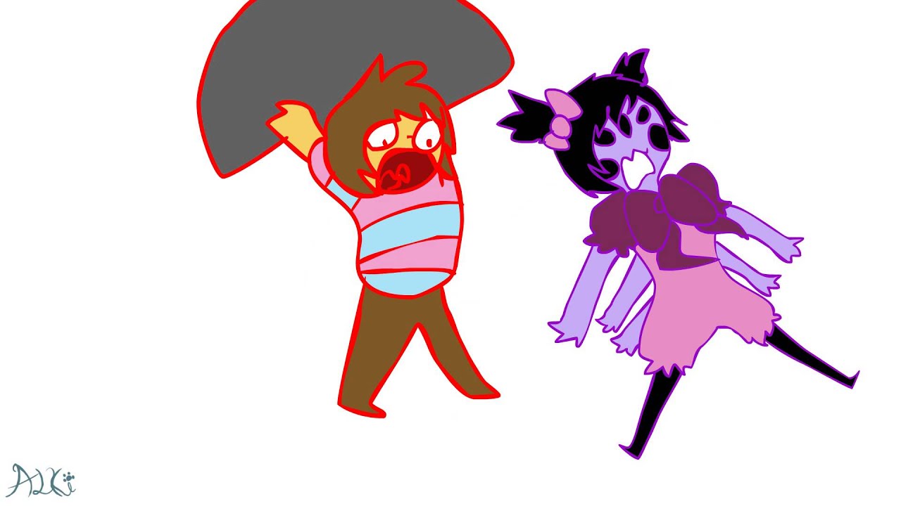 Frisk Vs. Muffet Undertale  *READ BELOW