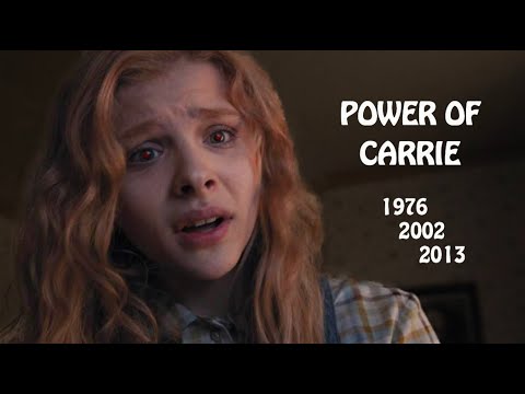 The Telepathic Power of Carrie from 1976 - 2013