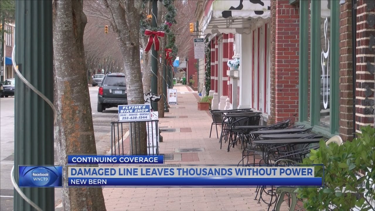 Power restored in New Bern after citywide outage