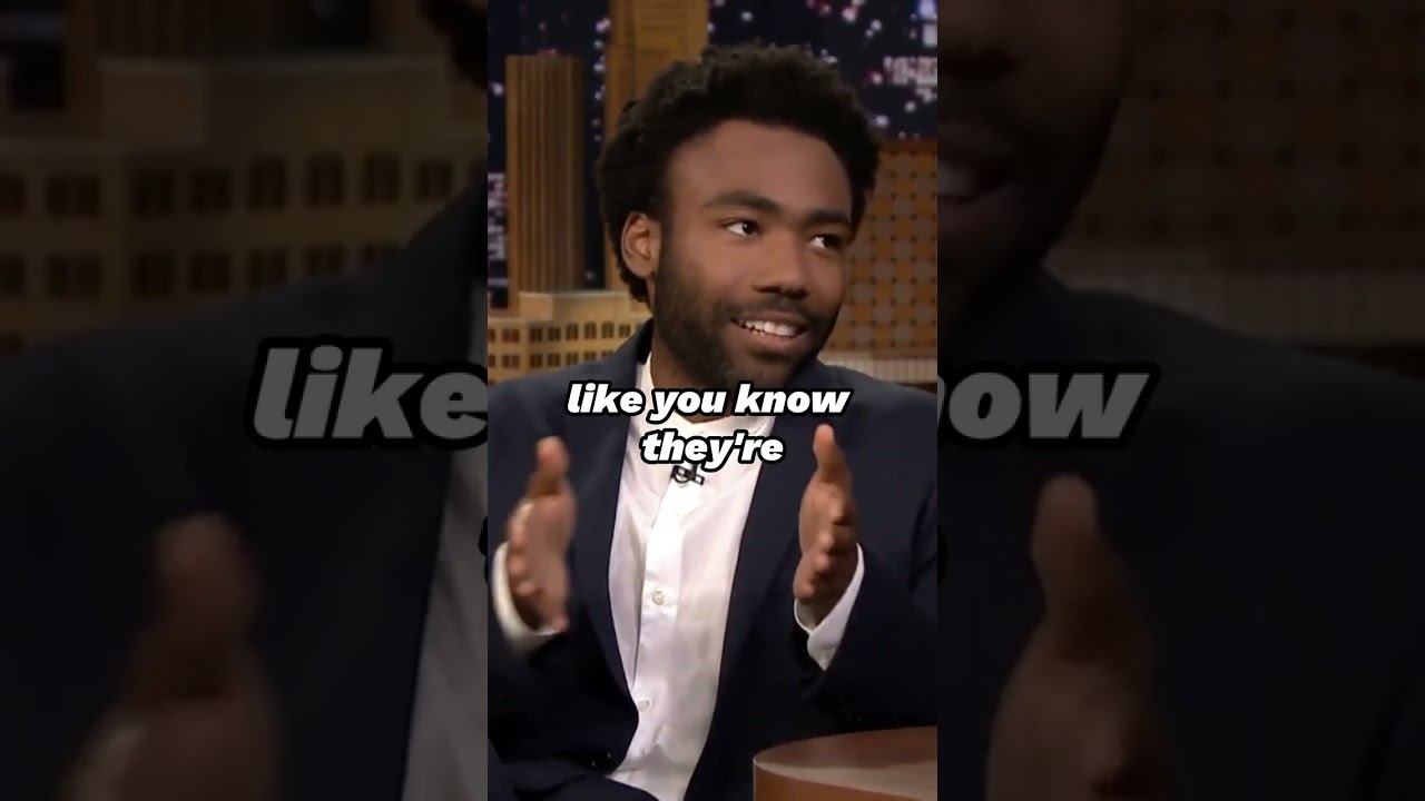 Donald Glover's was Bitten by a Dog on the BUTT ?