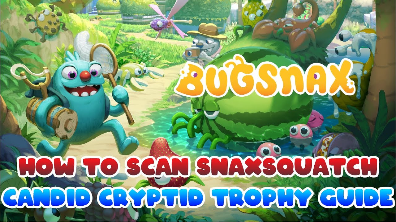 Bugsnax - How to Scan Snaxsquatch (Candid Cryptid Trophy Guide)