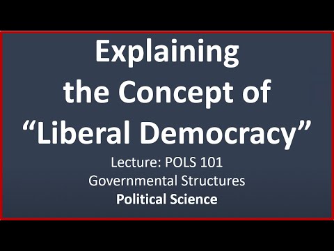 What is Liberal Democracy? | Governance Systems | The Alalibo Lectures in Political Science