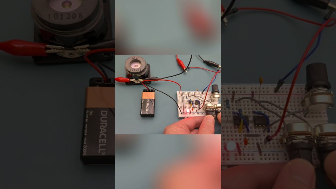 This Breadboard Speaker Hack Actually Works #diy #audio #hack