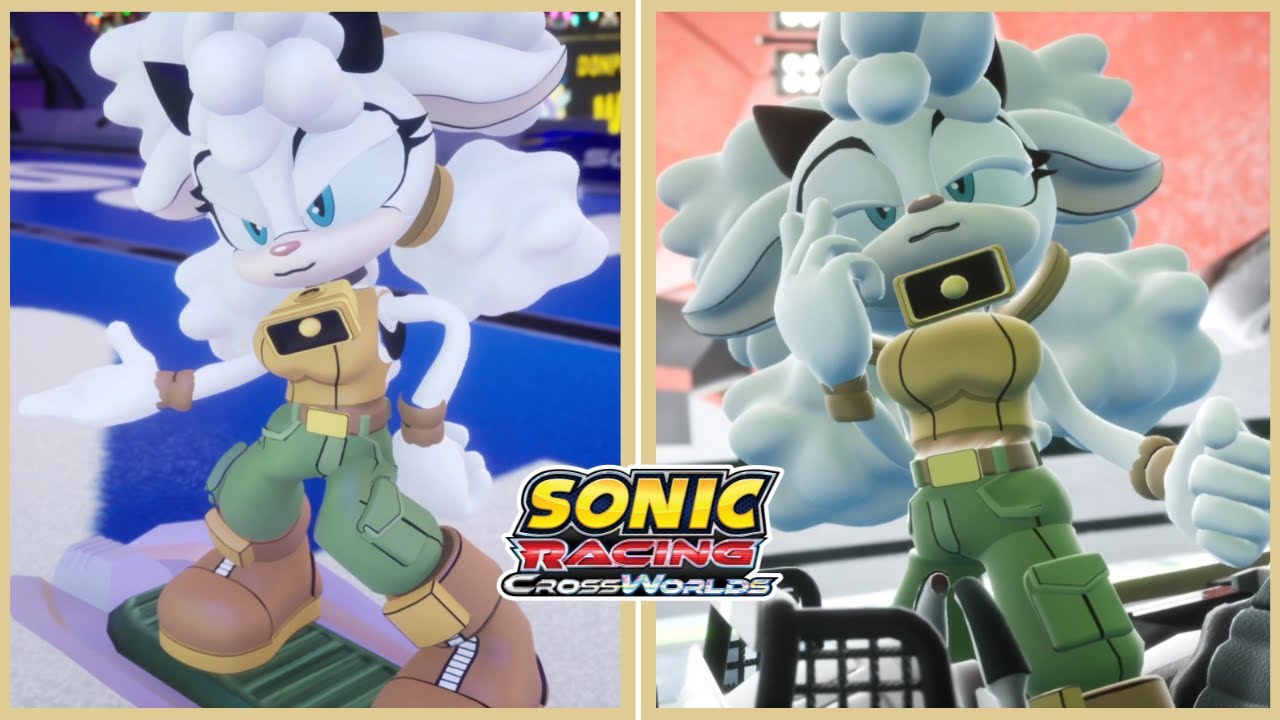 ⚪ Lanolin the Sheep - Sonic Racing: CrossWorlds (4K)