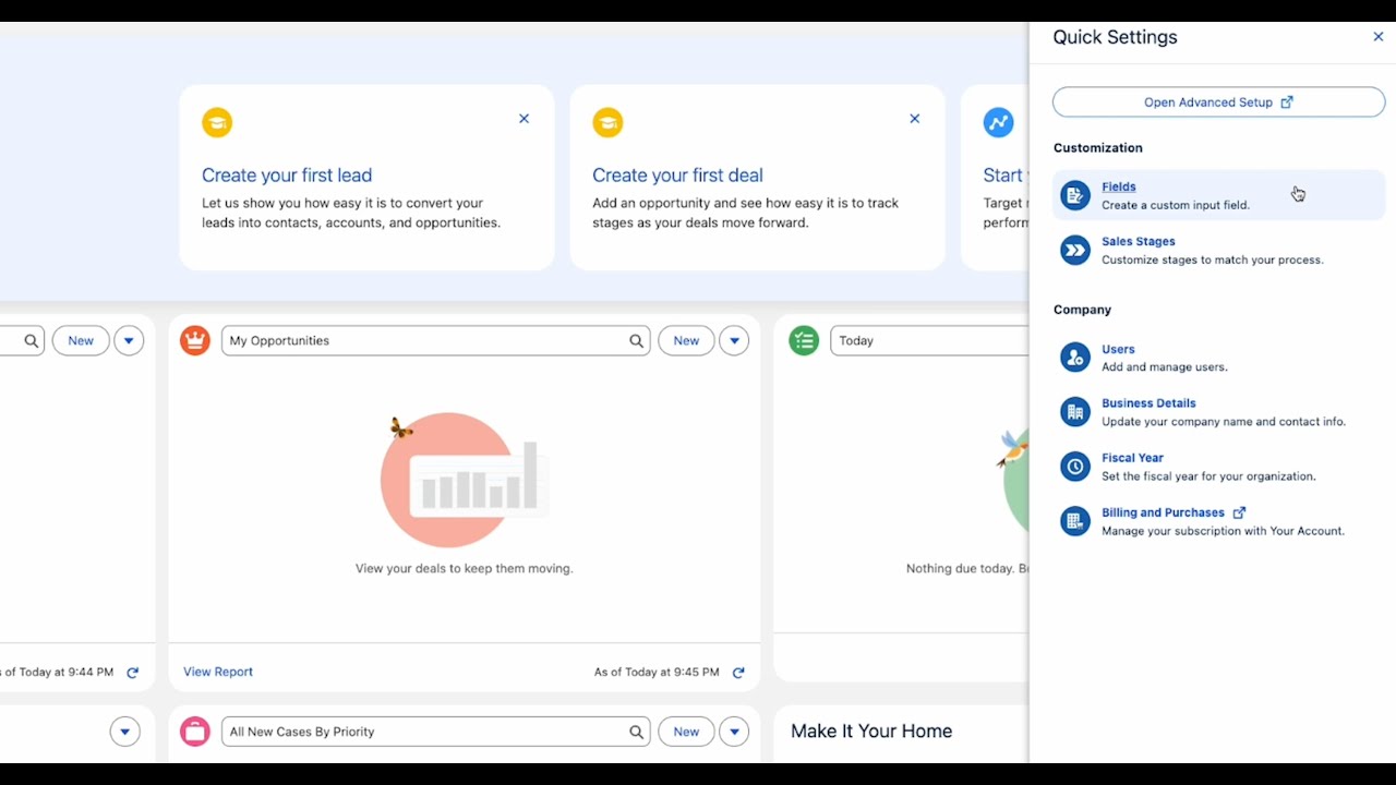 Starter Suite Setup: Custom Fields | Setup Tutorial