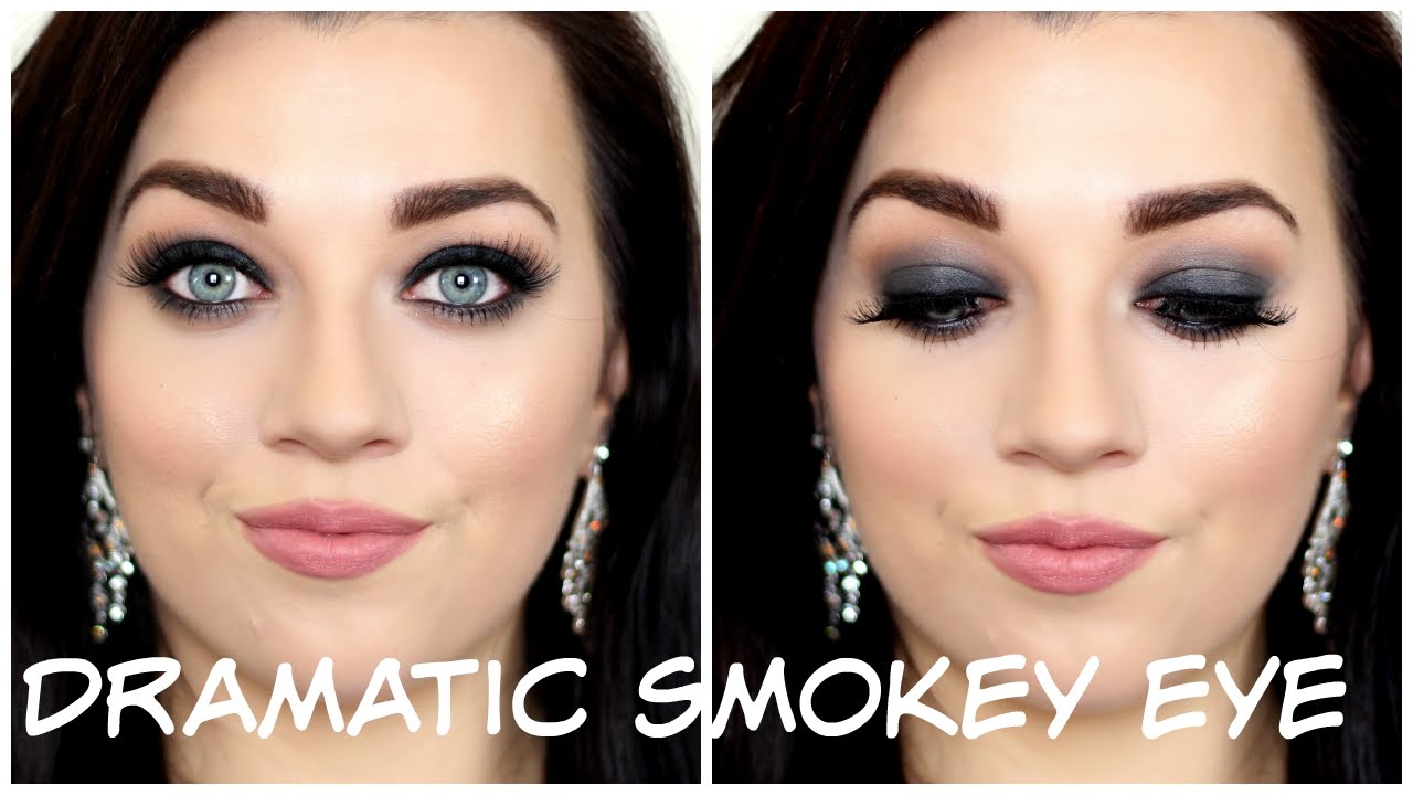 Dramatic Black Smokey Eye Tutorial | Makeupbysaz