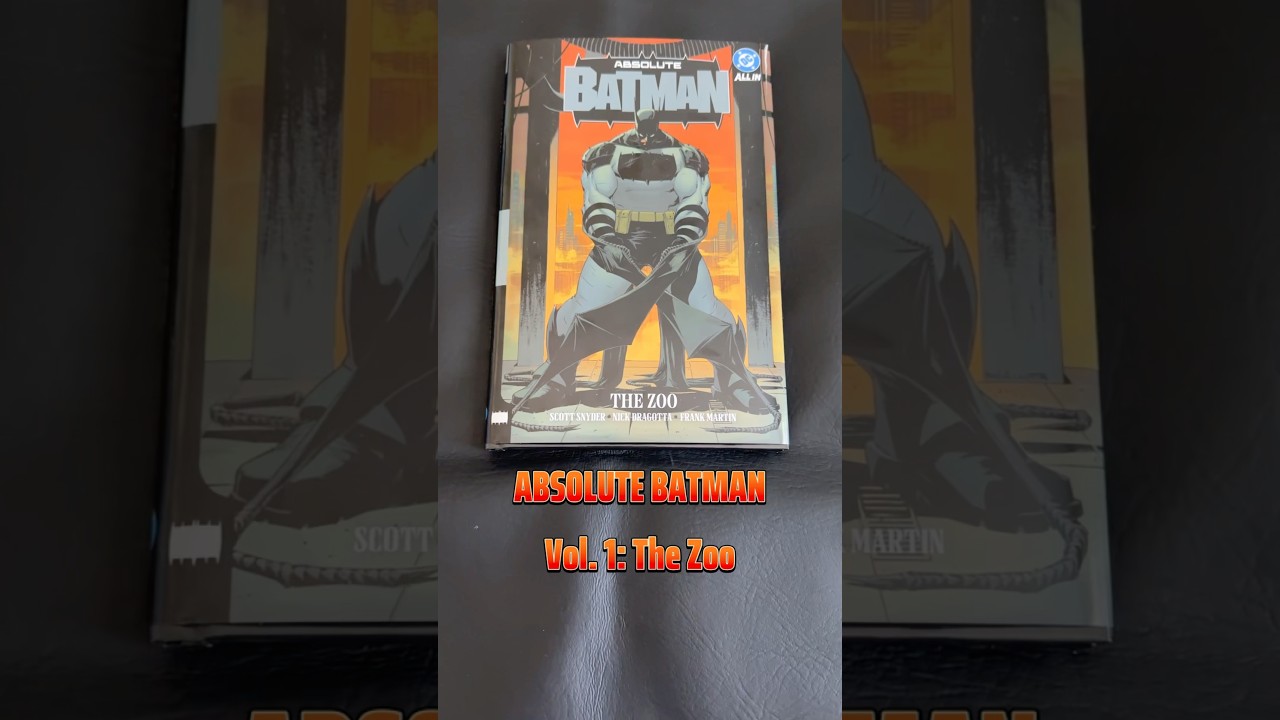 ABSOLUTE BATMAN VOL. 1: THE ZOO 🦇 #dccomics #batman #comics