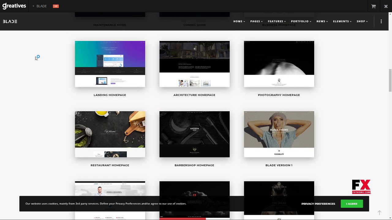 Blade - Responsive Multi-Functional Theme      Rich Hedley
