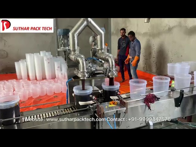 Automatic Liquid Filling Machine - Liquid Jaggery Filling Machine ...