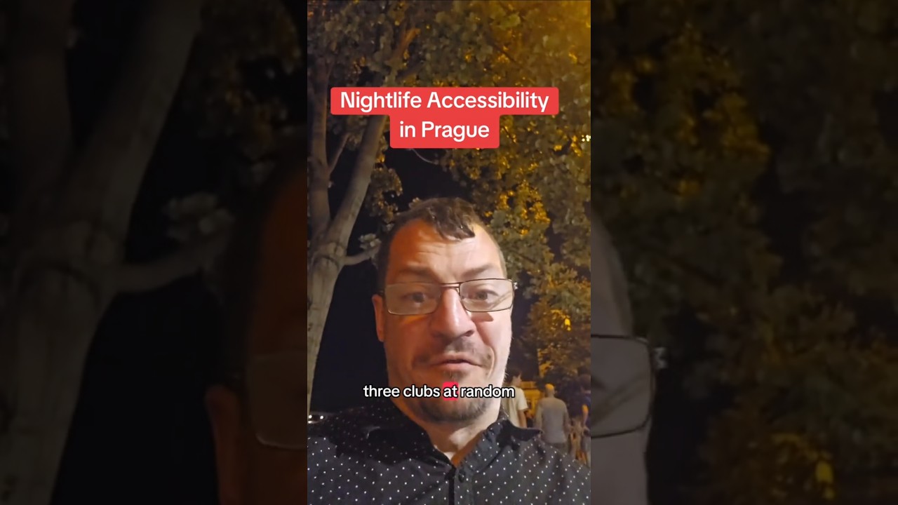 Ever wondered what #nightlife is like in Prague for ♿️ users? NOT GREAT! #czechia #clubbing #travel
