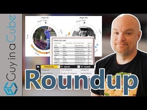 Languages and timelines in Power BI and previews