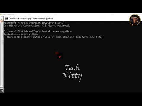 [SOLVED] Python ImportError: No Module Named cv2 | OpenCV2 Error | DLL Load Failed | Tech Kitty 💻