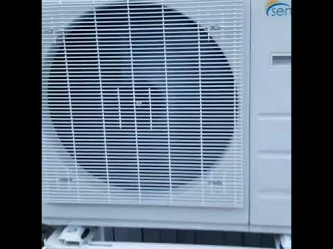 Senville Aura Ductless Mini Split 3 zone walkthrough