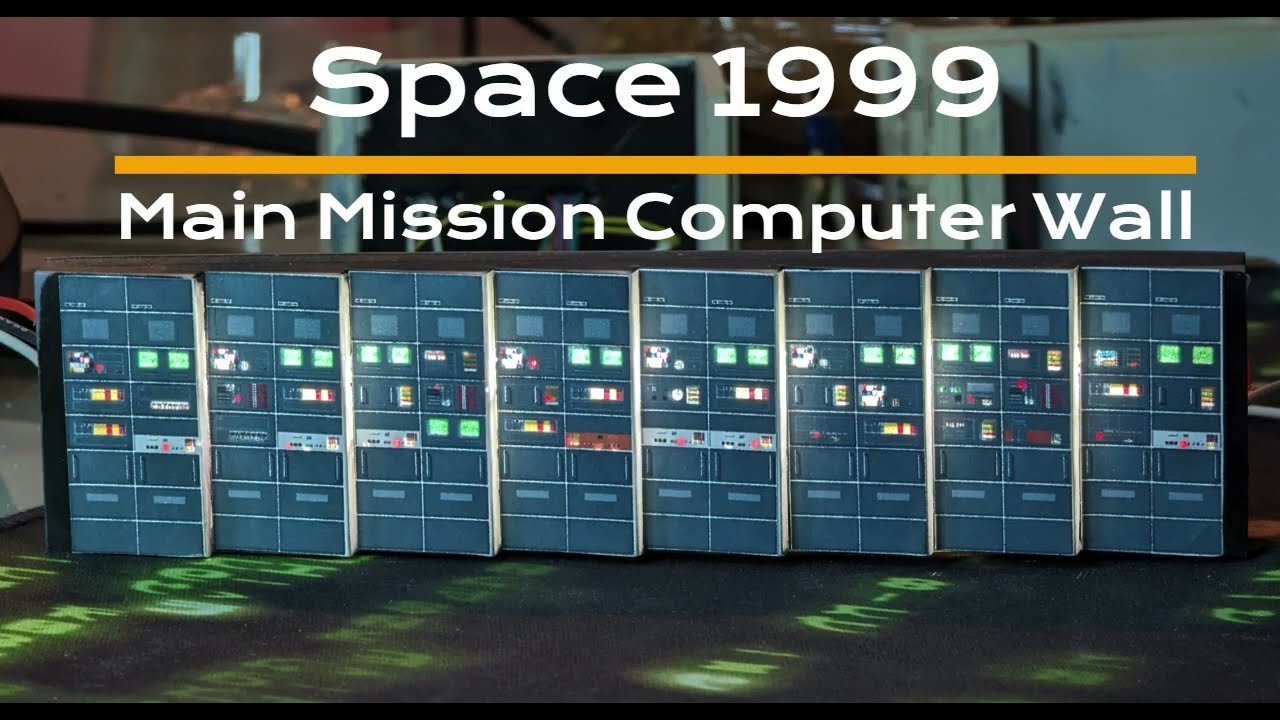 SPACE 1999 Main Mission - Computer Wall - Part1