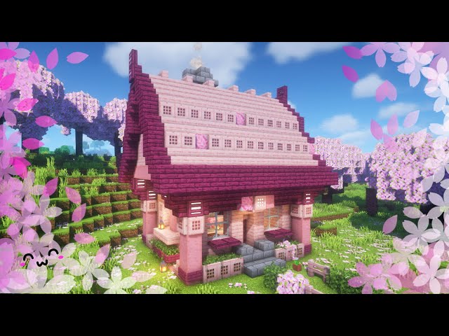 Cherry Blossom House Minecraft Map