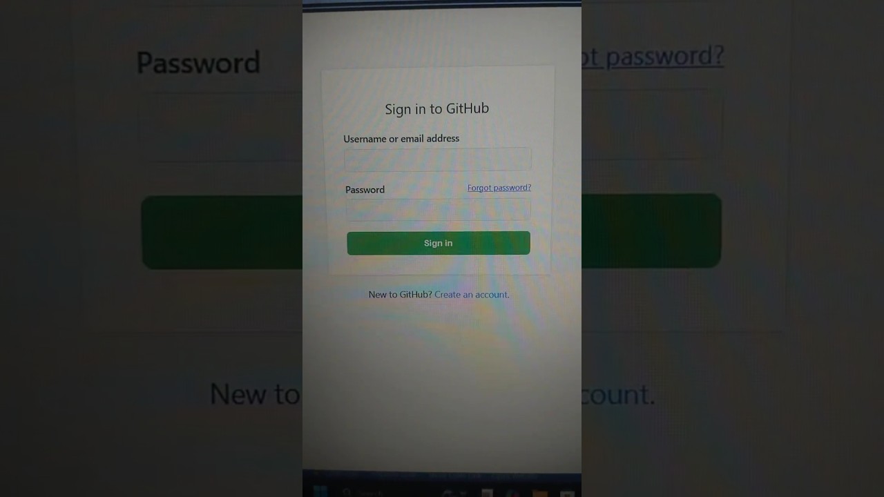 How to Create a GitHub Login Page Using HTML and CSS | Step-by-Step
