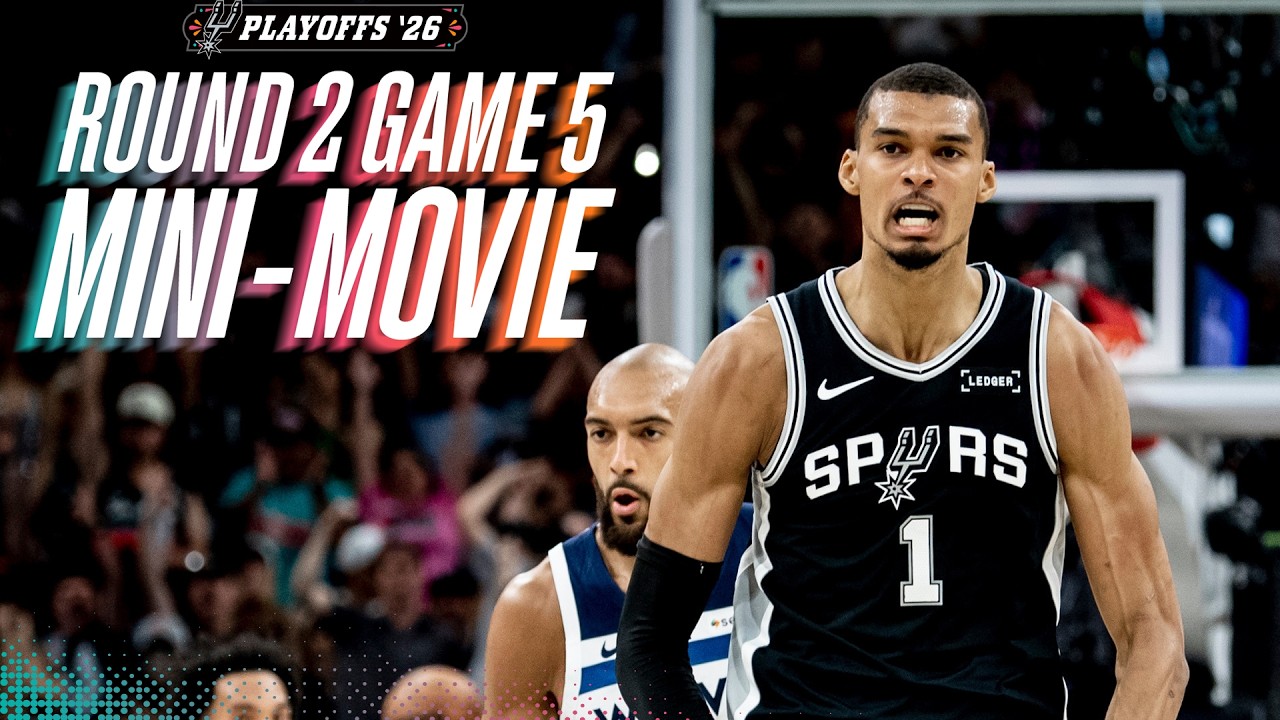 Playoffs Round 2 Game 5 Mini-Movie - Wemby Drops 27 PTS, 17 REB in Return for a Spurs Win!