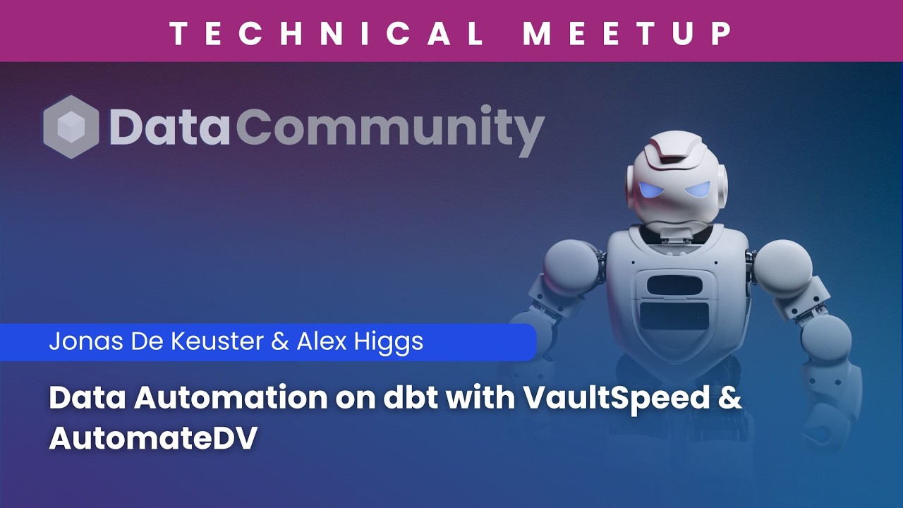 Data Automation on dbt with VaultSpeed & AutomateDV