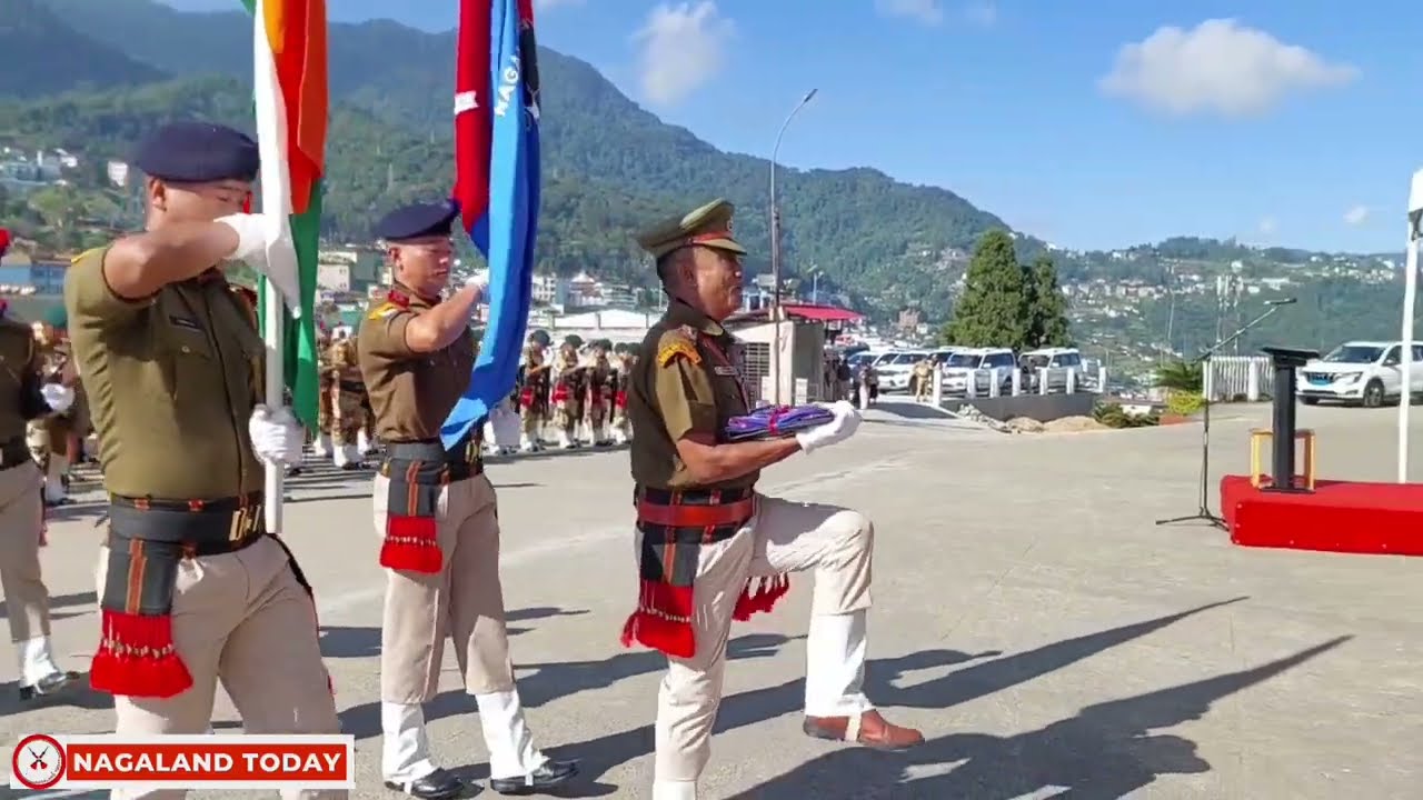 Police Commemoration Day 2025 Observed in Kohima | Honouring Bravehearts of Nagaland Police. 