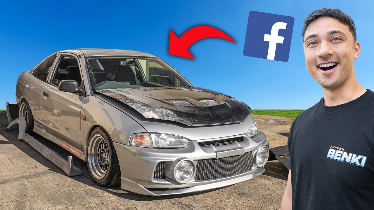 I Turned a $1500 Mitsubishi into a EVO COUPE With a WIDEBODY KIT