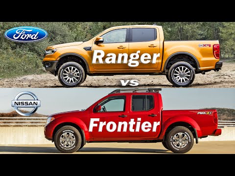 Ford Ranger vs Nissan Frontier, Navara vs Ranger, NP300 vs Ranger - Pickup compare