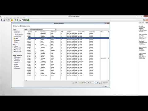 Access Control   Timezones